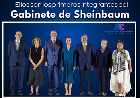 Claudia Sheinbaum Presenta A Los Primeros Integrantes Del Su Gabinete