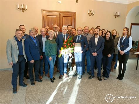 Janusz Hodun żegna Się Z Gminnym Zakładem Komunalnym W Czosnówce