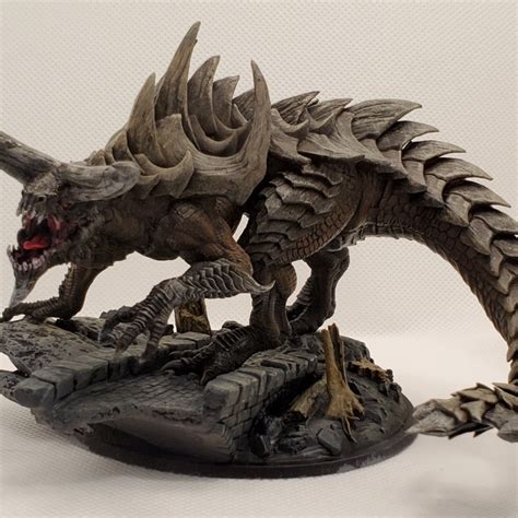 3d Print Of Tarrasque By Dougeonmaster
