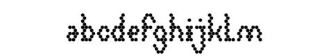 Hexagonal Font Decorative Display Modern What Font Is
