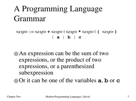 Ppt Defining Program Syntax Powerpoint Presentation Free Download