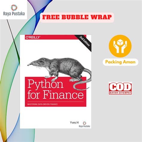 python for finance mastering data driven finance 2nd edition by yves