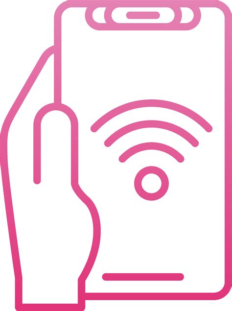 Wifi Line Gradient Icon 47368873 Vector Art At Vecteezy