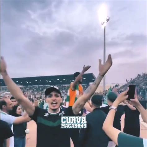 صابر بوكرين و شغف جمهور الرجاء 💚🦅💚 Youtube