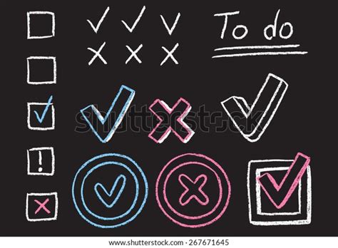 749 Imagens De Chalkboard Checkbox Imagens Fotos Stock E Vetores