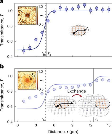 Spatially Resolved Switching Area The Radially Averaged Transmittance