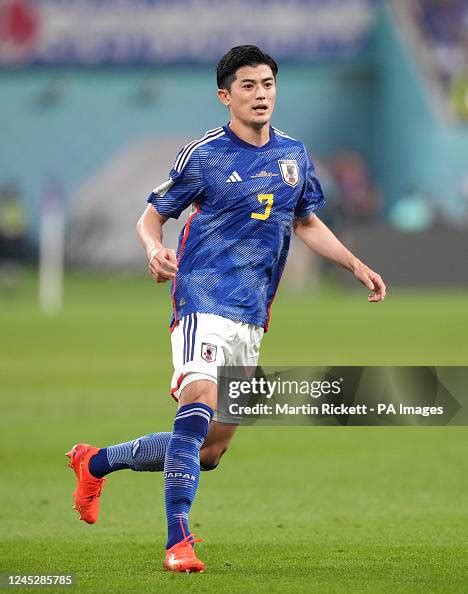 Japans Shogo Taniguchi During The Fifa World Cup Group E Match At