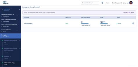 ccbp nxtwave reactjs frontenddevelopment codingpractice… raj