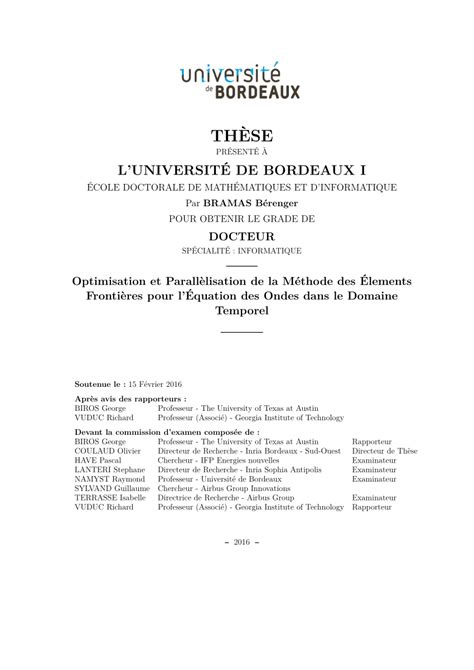 Pdf Optimization And Parallelization Of The Boundary Element Method For The Wave Equation In