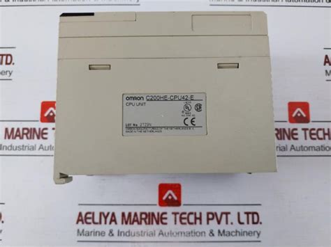 Omron Sysmac C200he C200he Cpu42 E Programmable Controller Cpu Unit Aeliya Marine
