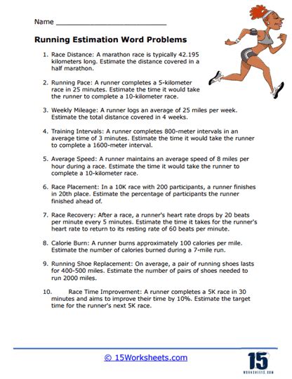 Estimation Word Problems Number And Place Value By Worksheets Library