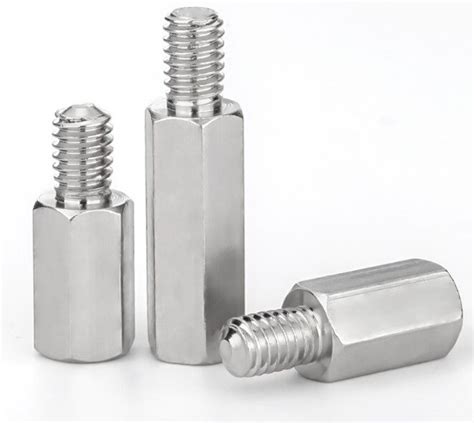 China Stainless Steel Hexagonal Single Head Stud Anti Corrosion