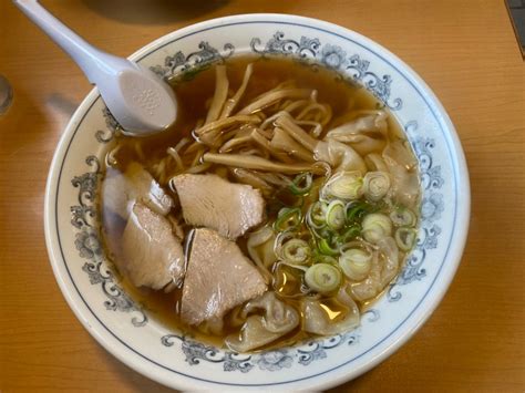 末広軒 藤の木店 富山市大島 オートバイとラーメンと私