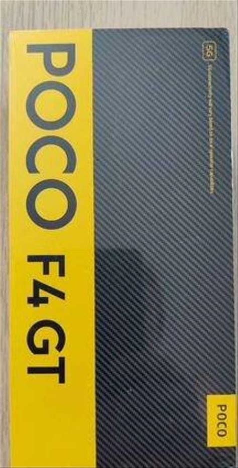 Poco F4 Gt Новый 8 128 Festima Ru частные объявления