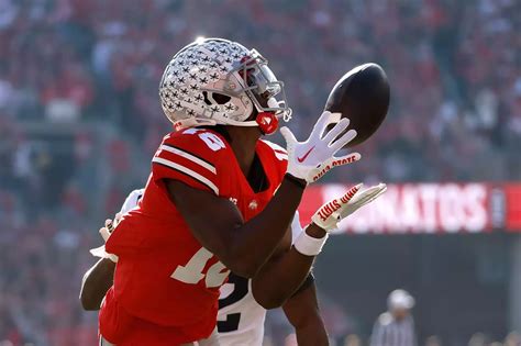 Big Ten Wr Of The Year Honors For Marvin Harrison Jr Ohio State