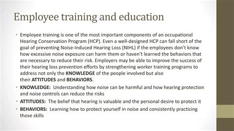 How To Develope Hearing Conservation Program Pptx