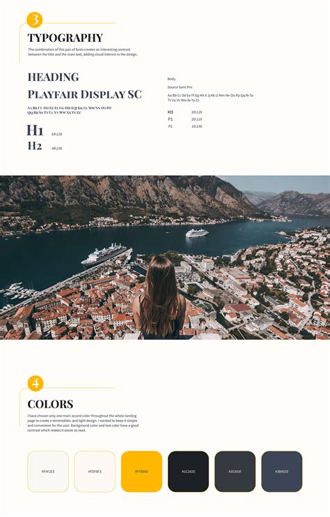 Travel Agency Design Concept Landing Page On Behance