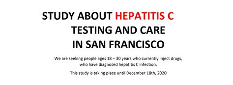 Paid Study For Young Pwid Livingformerly Living With Hcv End Hep C Sf