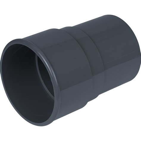 68mm Pipe Socket Anthracite Grey Toolstation