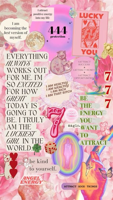 Manifestation Wallpaper Positive Manifestation Aesthetic Desktop