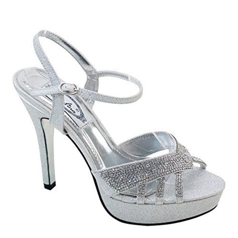 Brand New Brieten Womens Buckle Slingback High Heel Platform Sandals 65