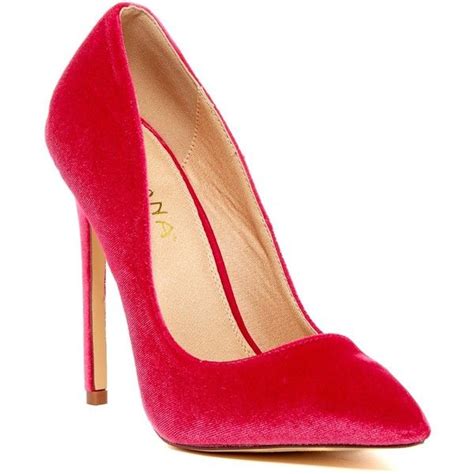 Liliana Pixie Pointed Toe Pump Fuchsia