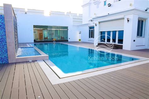 Kehlan Pools This Overflow Pool With Stone Cladding