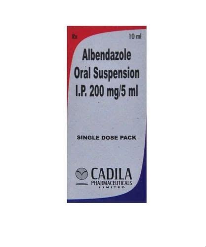 Albendazole Oral Suspension At ₹ 11bottle Albendazole Oral