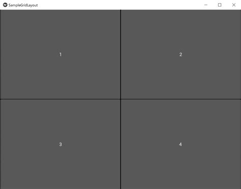 Kivygridlayout
