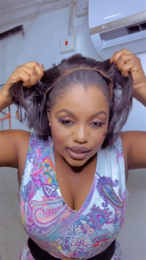 A Total Glueless Frontal Wig Without Glue Sprayelastic Band Or Any