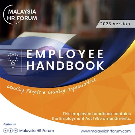 Employee Handbook Malaysia Hr Forum