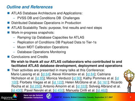 ppt development deployment and operations of atlas databases