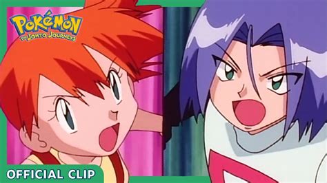 Misty Vs James Pokémon The Johto Journeys Official Clip Youtube
