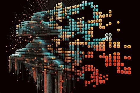 Premium Ai Image Data Structure Concept Created With A Generative Ai
