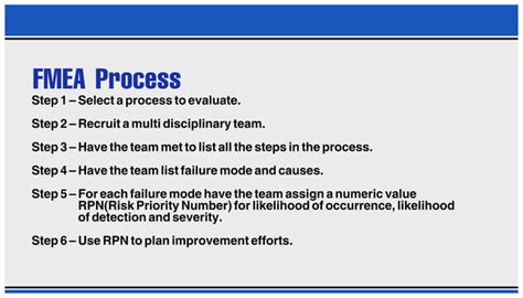 PPT ON FALIURE MODE AND EFFECT ANALYSIS FMEA PPT