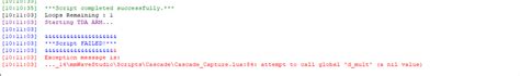 MMWCAS RF EVM AWR2243配置完成后用Cascade Capture lua文件采集数据时在Starting TDA ARM