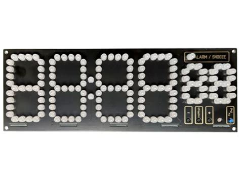 Led Clock Diy Kit With Melody Alarm Option For Arduino Nano V3