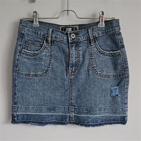 Rave Skirts Rave Denim Mini Skirt Poshmark