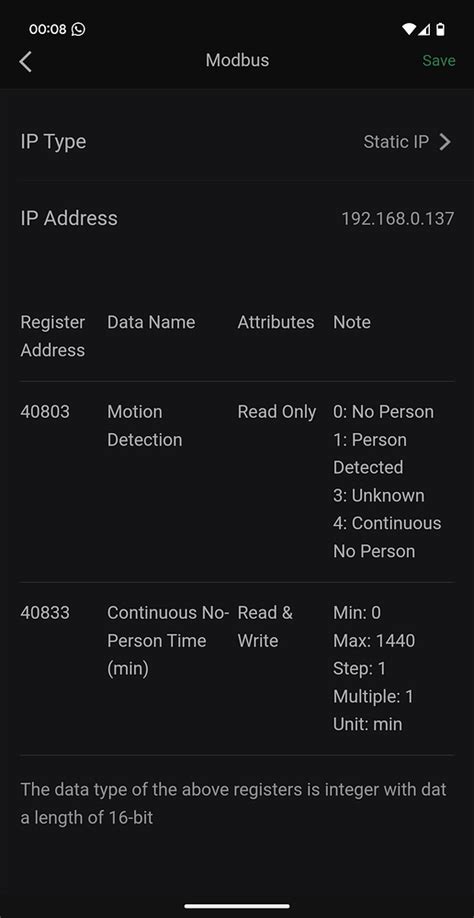 Modbus Config For Linknlink Motion Sensor Configuration Home