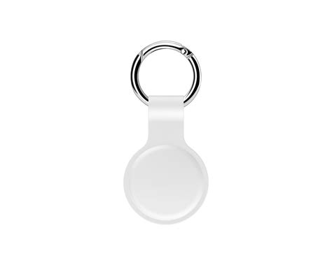 Funda Protectora De Silicona Blanco Compatible Con Apple Airtag