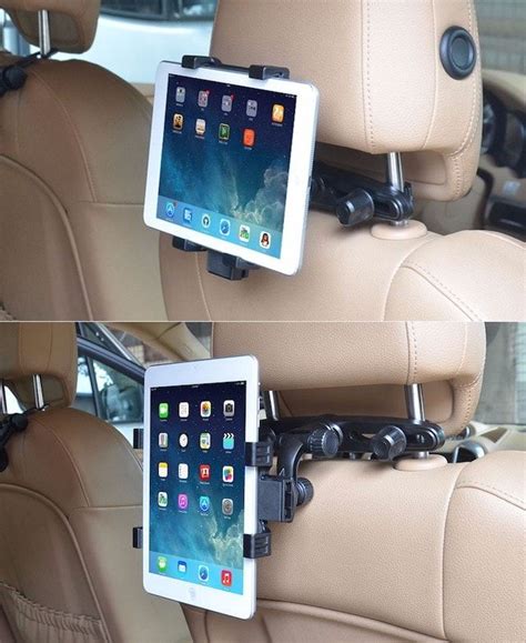 Автомобильные подставки в подголовник для планшетов (iPad, Galaxy Tab и др)