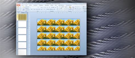 Tile Up Background In Powerpoint 2010