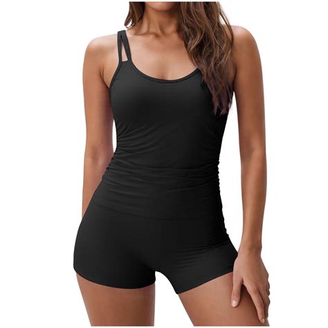 Efsteb Swimsuits For Women 2025 Two Piece Womens Swimsuit Tankini Set
