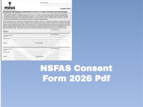 Nsfas Consent Form 2026 Pdf Za
