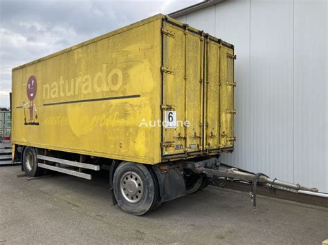 Floor Fla10 101 Laadklep Bpw Assen Closed Box Trailer For Sale