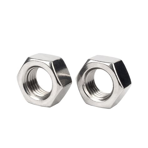 Stainless Steel Hex Nuts Din934 Bolts Nuts Screws Fasteners