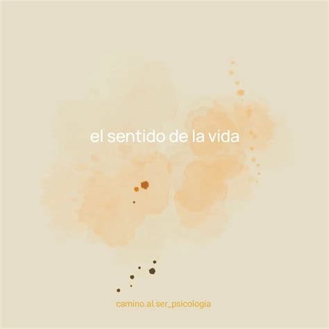 El Sentido De La Vida Inmaculada Vallina