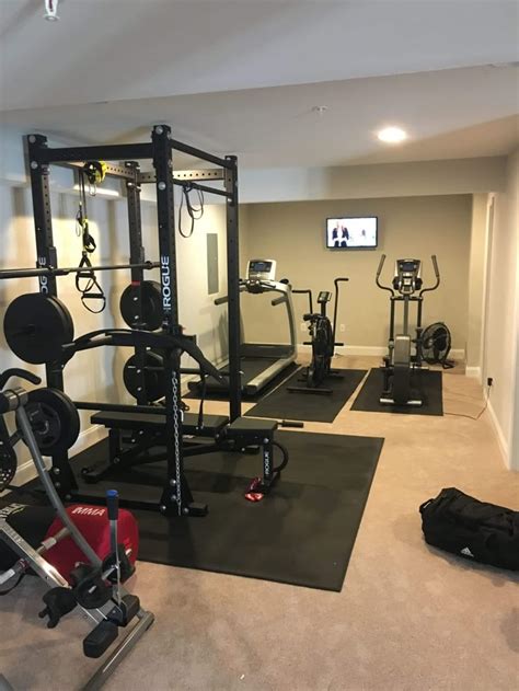 15 Small Space Home Gym Ideas Compact Workout Rooms Gym Room At