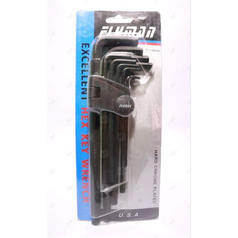 Flyman Pcs Allen Wrench Hex Keys Set Mm To Mm Shopee Philippines