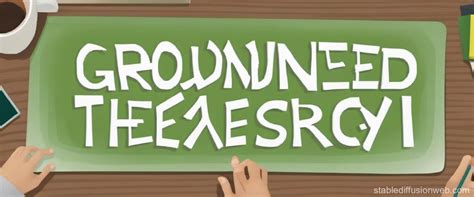 Grounded Theory Research Overview Stable Diffusion Online